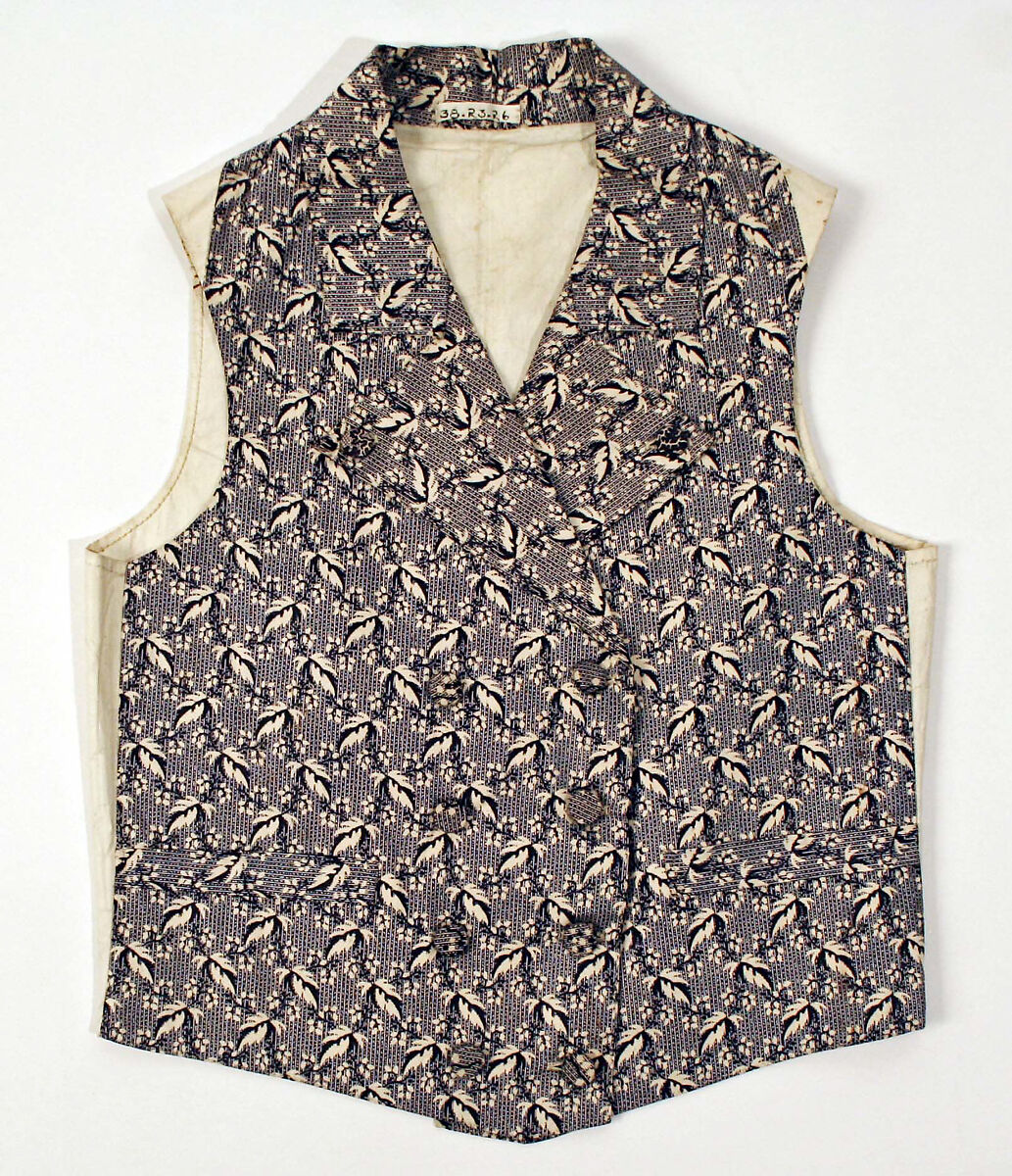 Vest | European | The Metropolitan Museum of Art