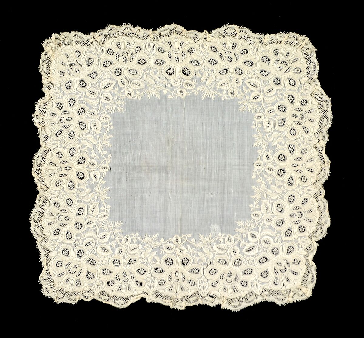 Handkerchief - French - The Metropolitan Museum of Art