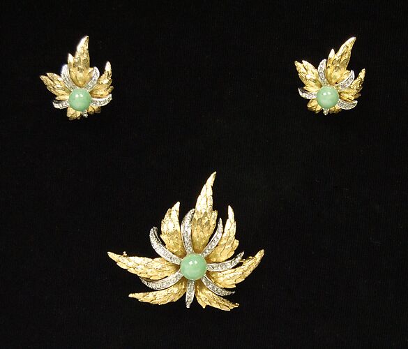 Hattie Carnegie, Inc. | Jewelry set | American | The Metropolitan ...