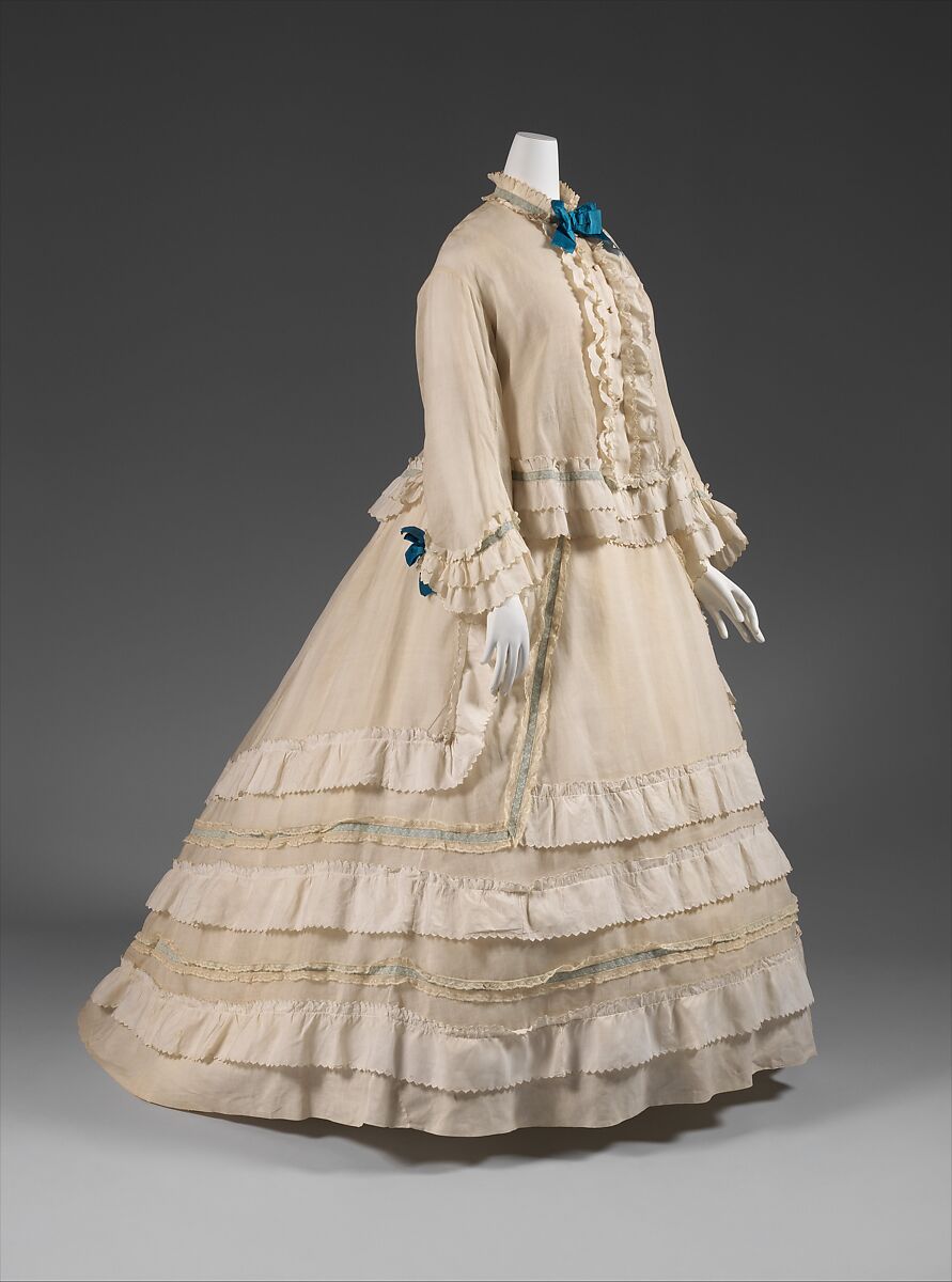 Morning dress - French - The Metropolitan Museum of Art