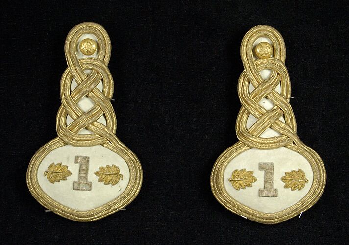 Military epaulets | American | The Metropolitan Museum of Art