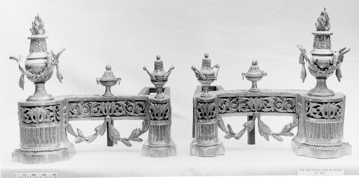 Pair of firedogs | French | The Metropolitan Museum of Art