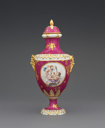 Chelsea Porcelain Manufactory | Vase with cover | British, Chelsea ...
