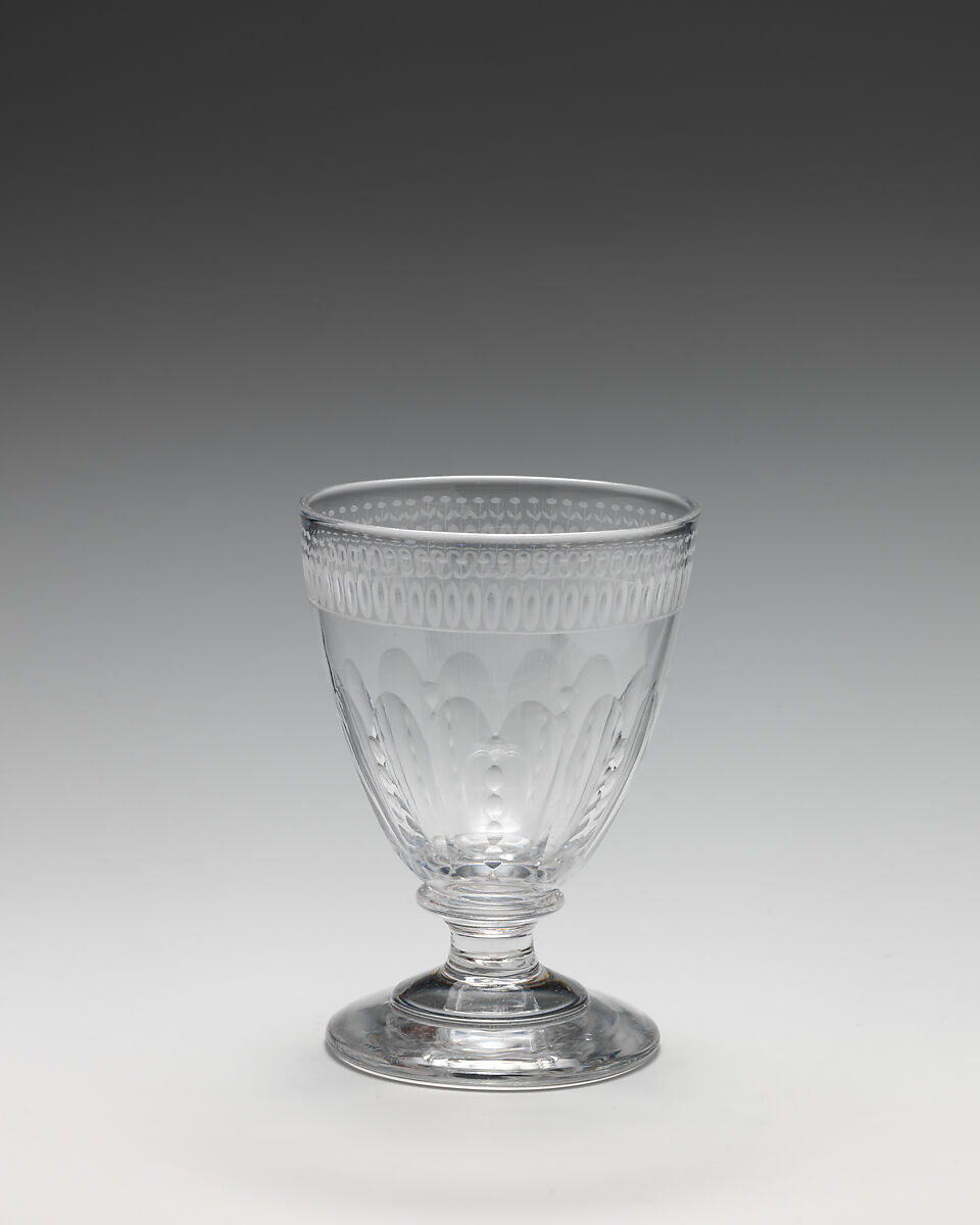 Toddy glass | British | The Metropolitan Museum of Art