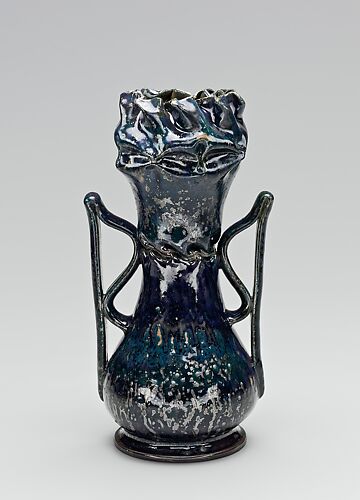 George E. Ohr | Vase | American | The Metropolitan Museum of Art