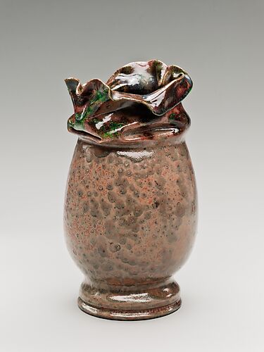 George E. Ohr | Vase | American | The Metropolitan Museum of Art
