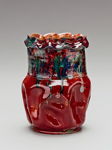 George E. Ohr | Vase | American | The Metropolitan Museum of Art