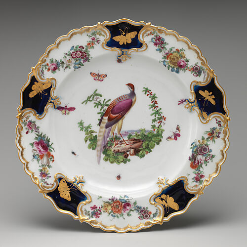 Chelsea Porcelain Manufactory | Plate decorated with Japanese Kakiemon ...
