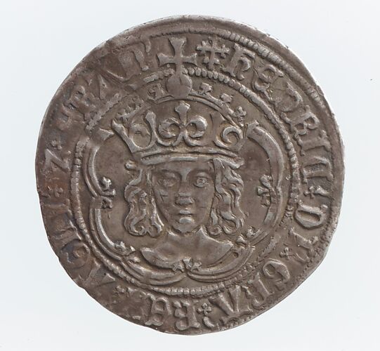 Half groat of Henry VIII (r. 1509–47) | British | The Metropolitan ...