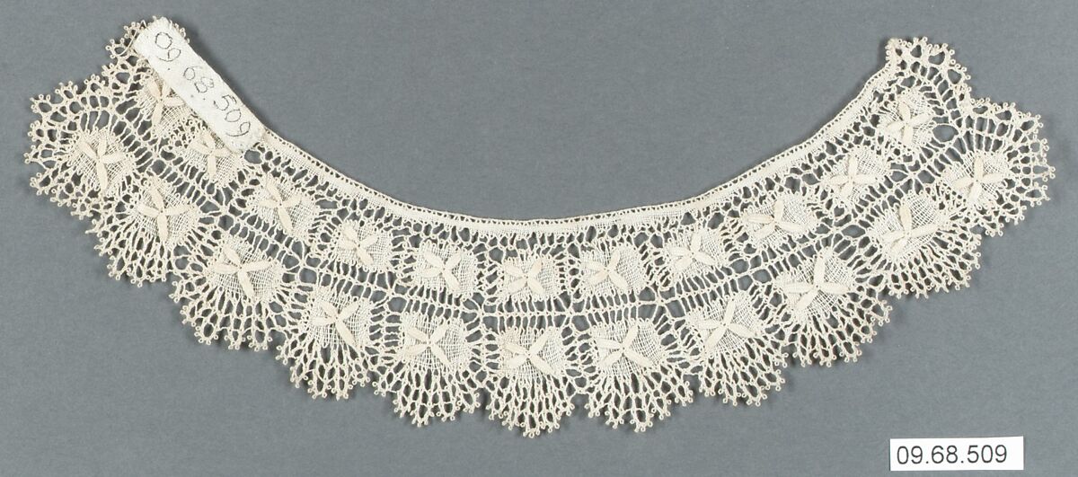 Collar lace | British | The Metropolitan Museum of Art