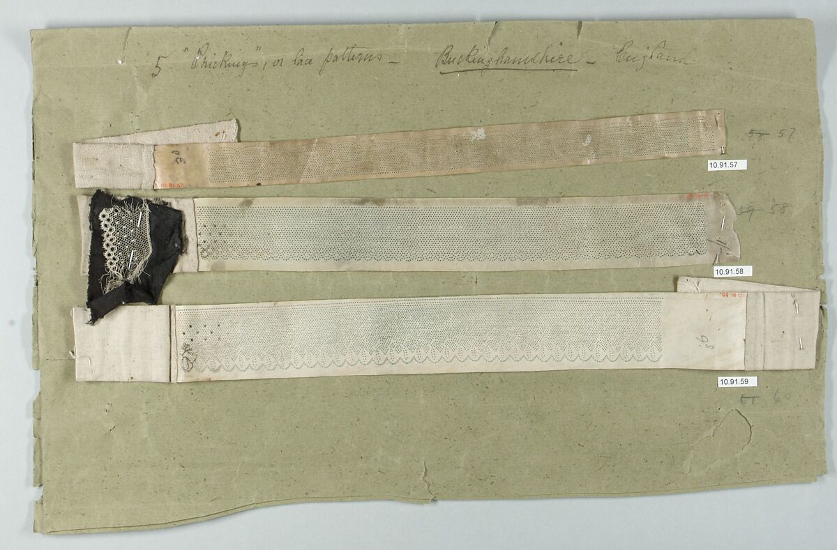 Lace patterns | British | The Metropolitan Museum of Art