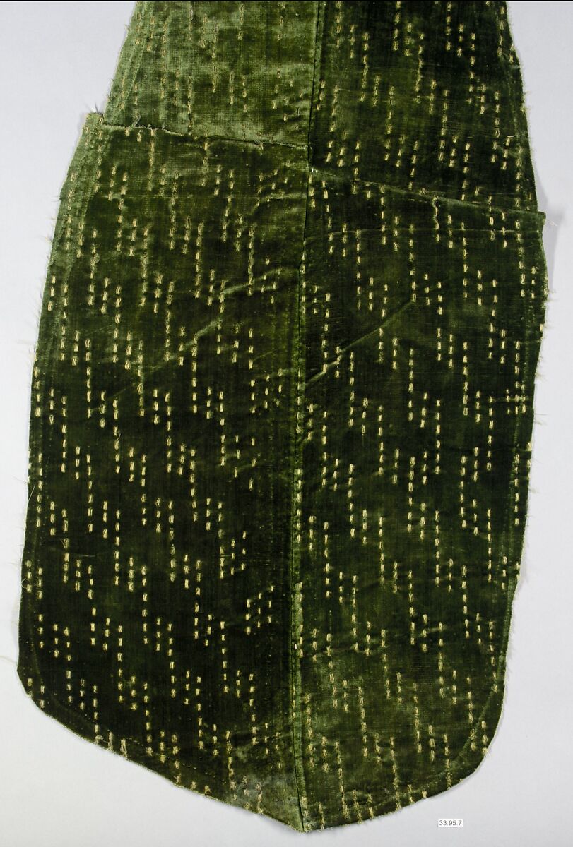 Velvet fragments with slashed pattern | Italian | The Metropolitan ...