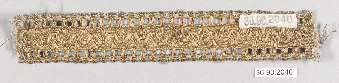 Galloon | European | The Metropolitan Museum of Art