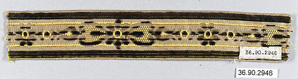 Galloon | European | The Metropolitan Museum of Art