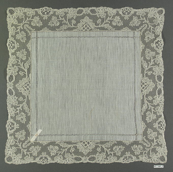 Handkerchief - French - The Metropolitan Museum of Art