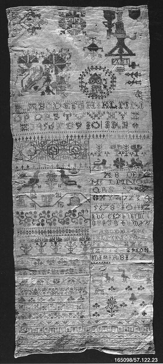 Sampler - German - The Metropolitan Museum of Art