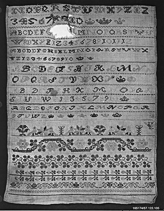 Sampler | German | The Metropolitan Museum of Art