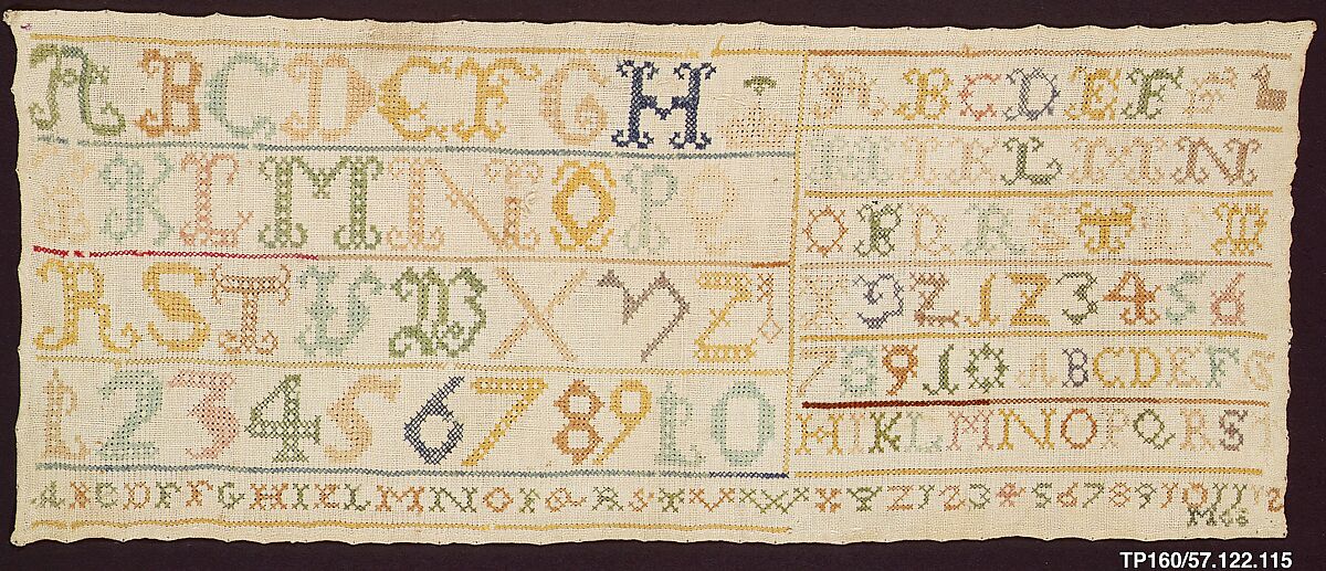 Sampler - Dutch - The Metropolitan Museum of Art