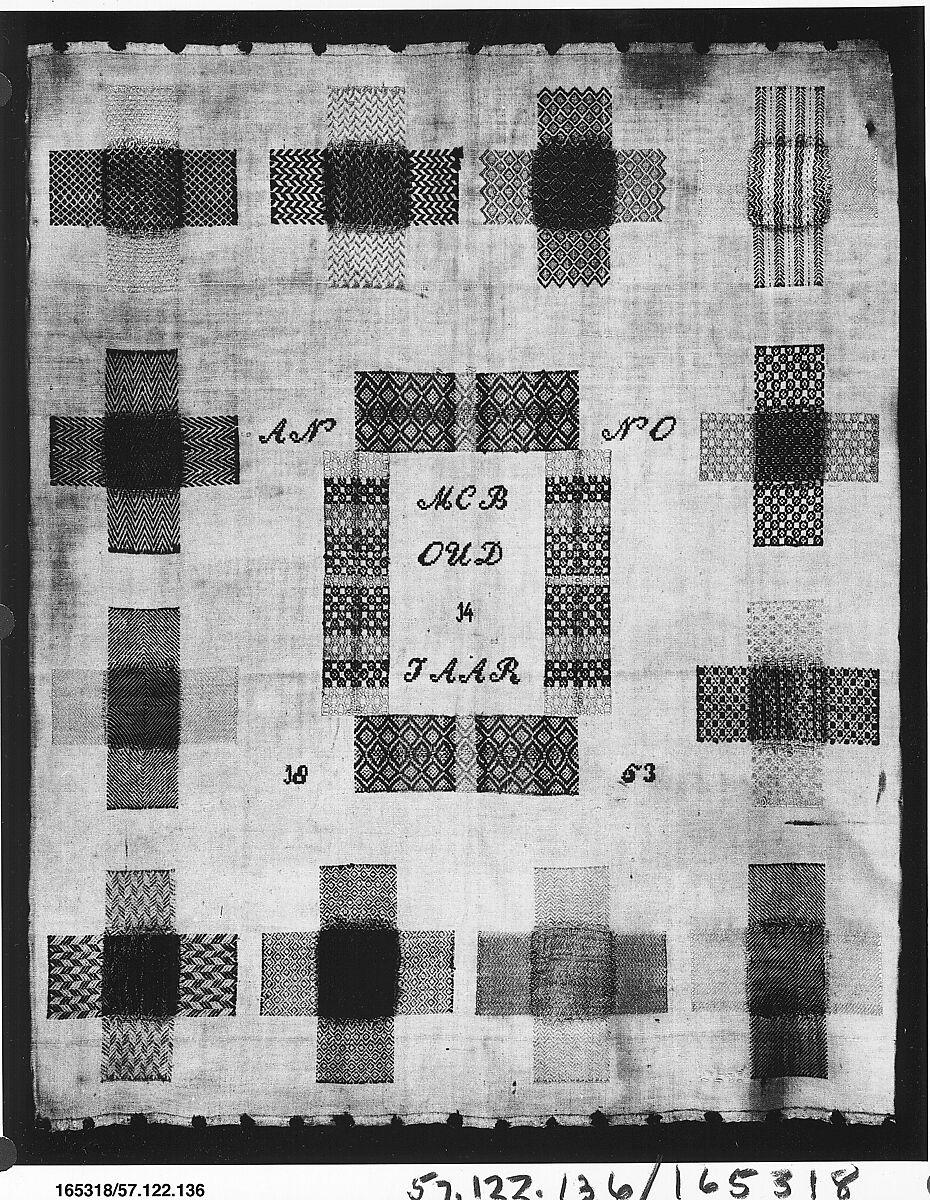 Embroidered darning sampler | Dutch | The Metropolitan Museum of Art