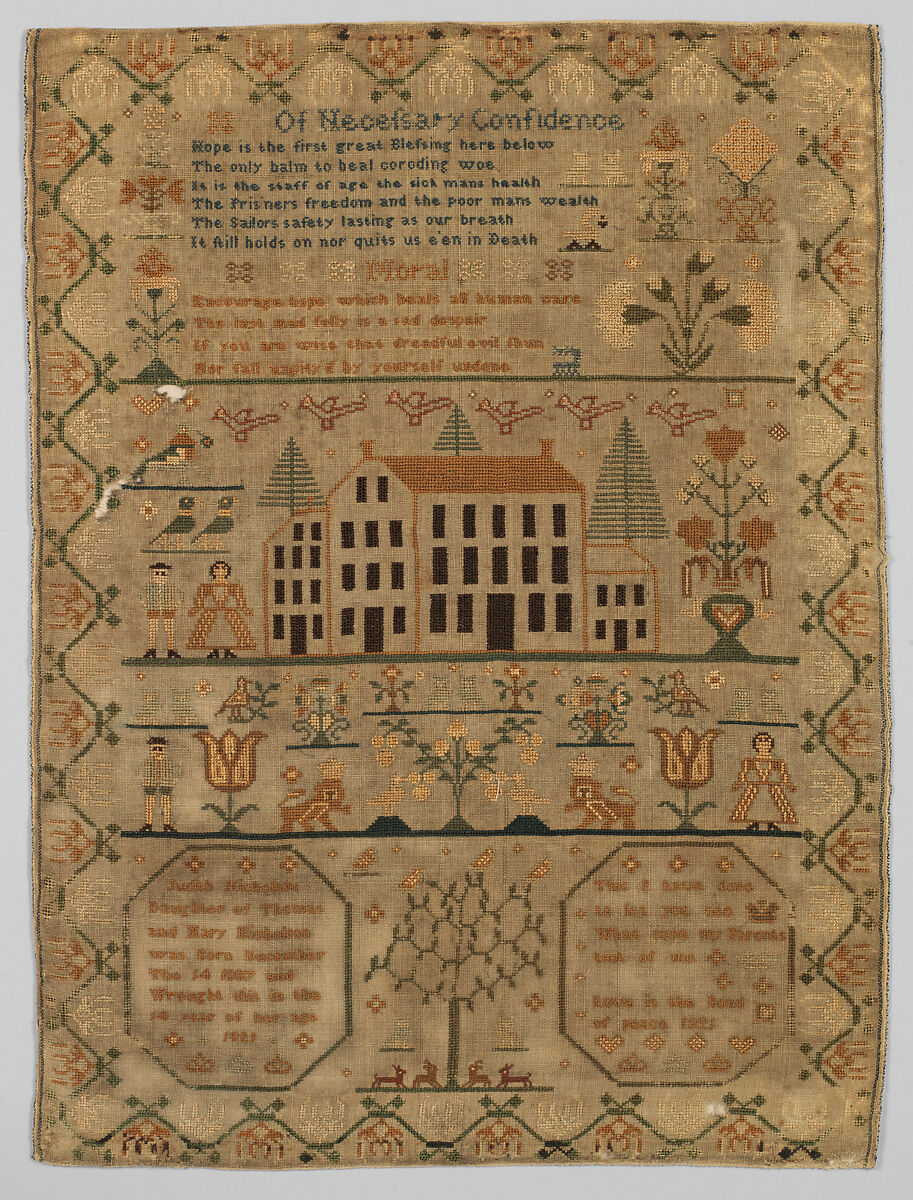 Sampler - British - The Metropolitan Museum of Art