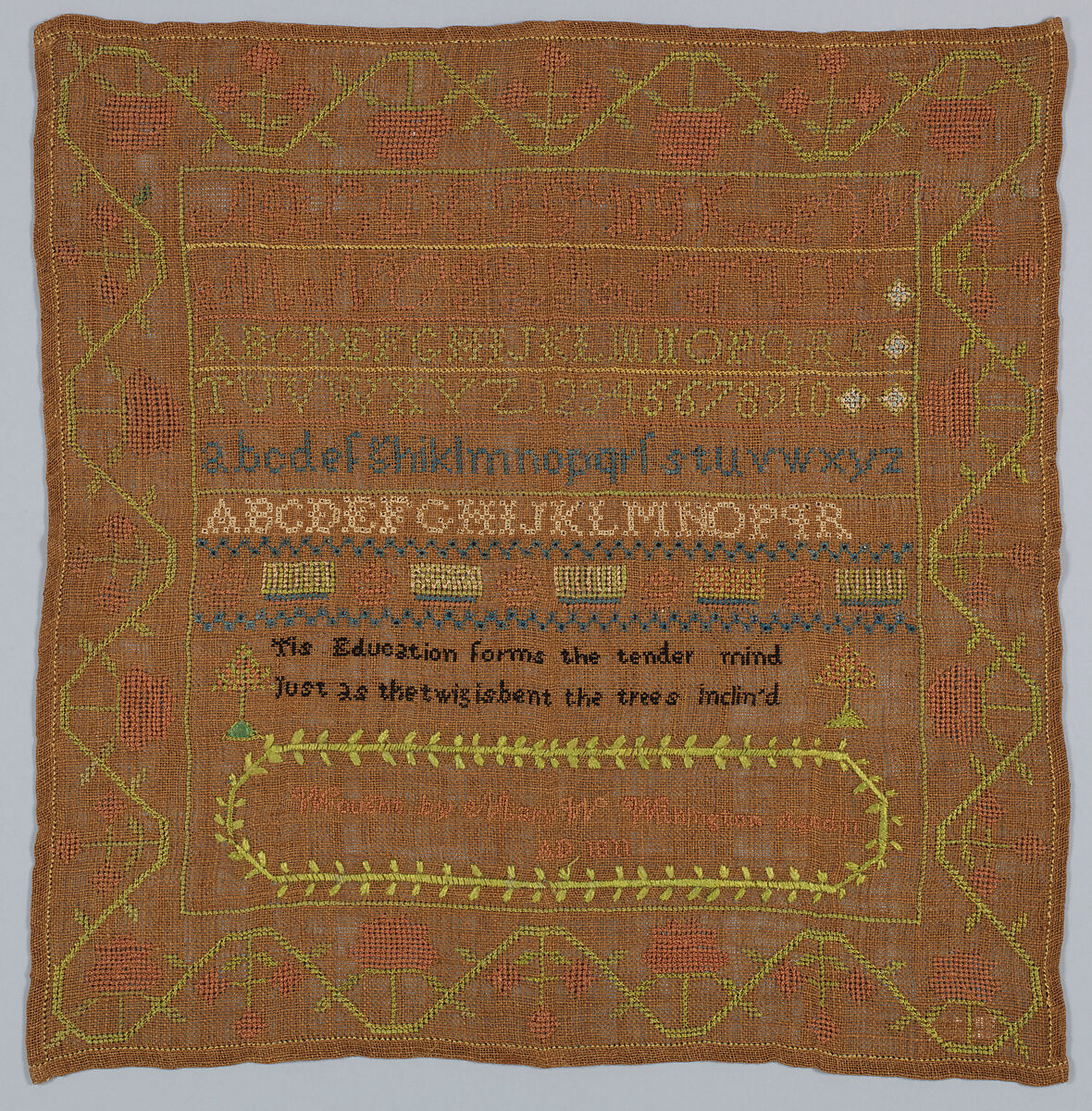 Sampler | British | The Metropolitan Museum of Art