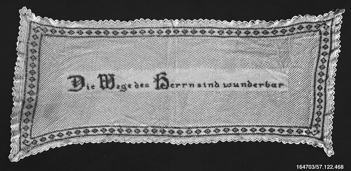 Sampler - German - The Metropolitan Museum of Art
