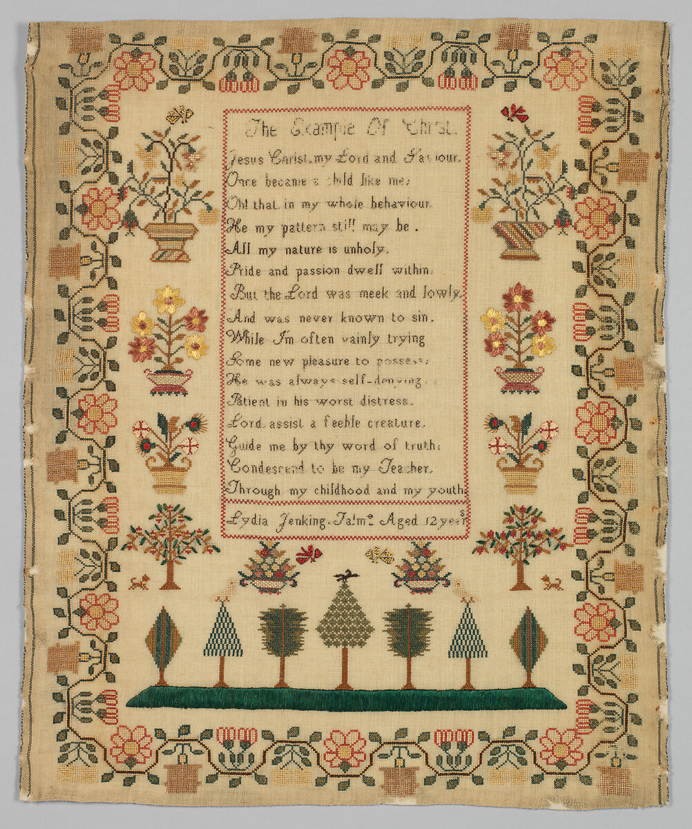 Sampler | British | The Metropolitan Museum of Art
