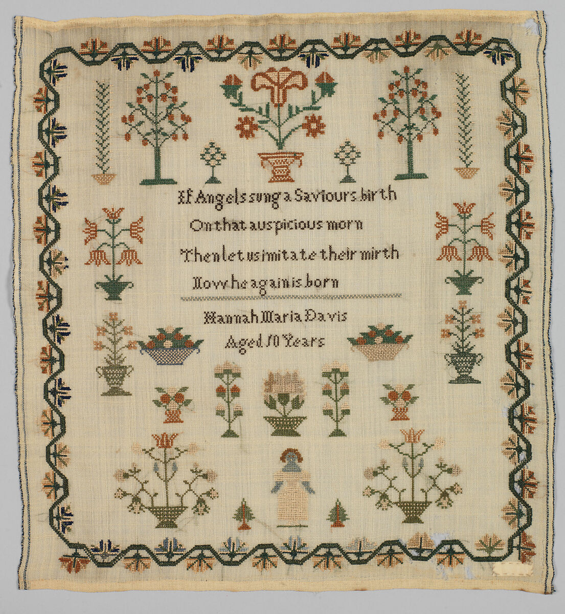 Sampler | British | The Metropolitan Museum of Art