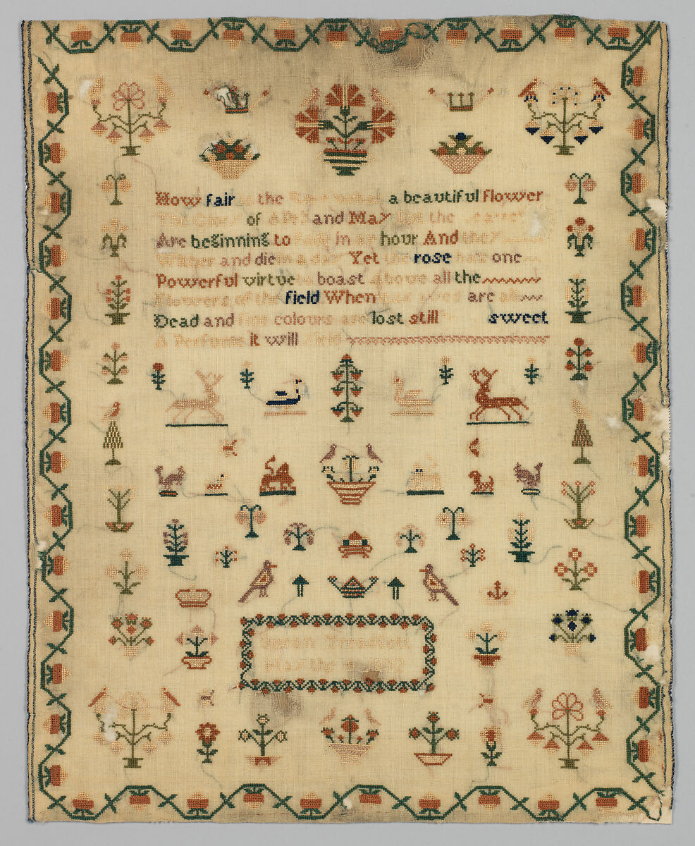 Sampler | British | The Metropolitan Museum of Art