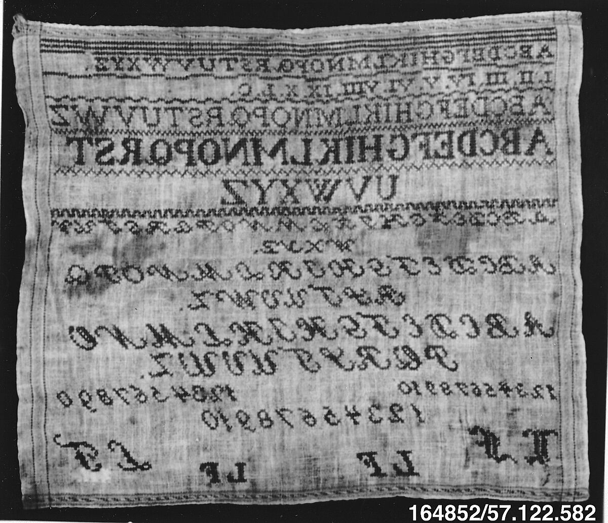 Sampler - German - The Metropolitan Museum of Art