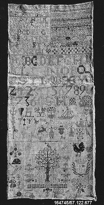 Sampler - German - The Metropolitan Museum of Art