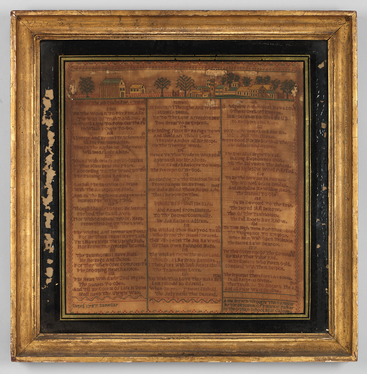 Sampler | British | The Metropolitan Museum of Art