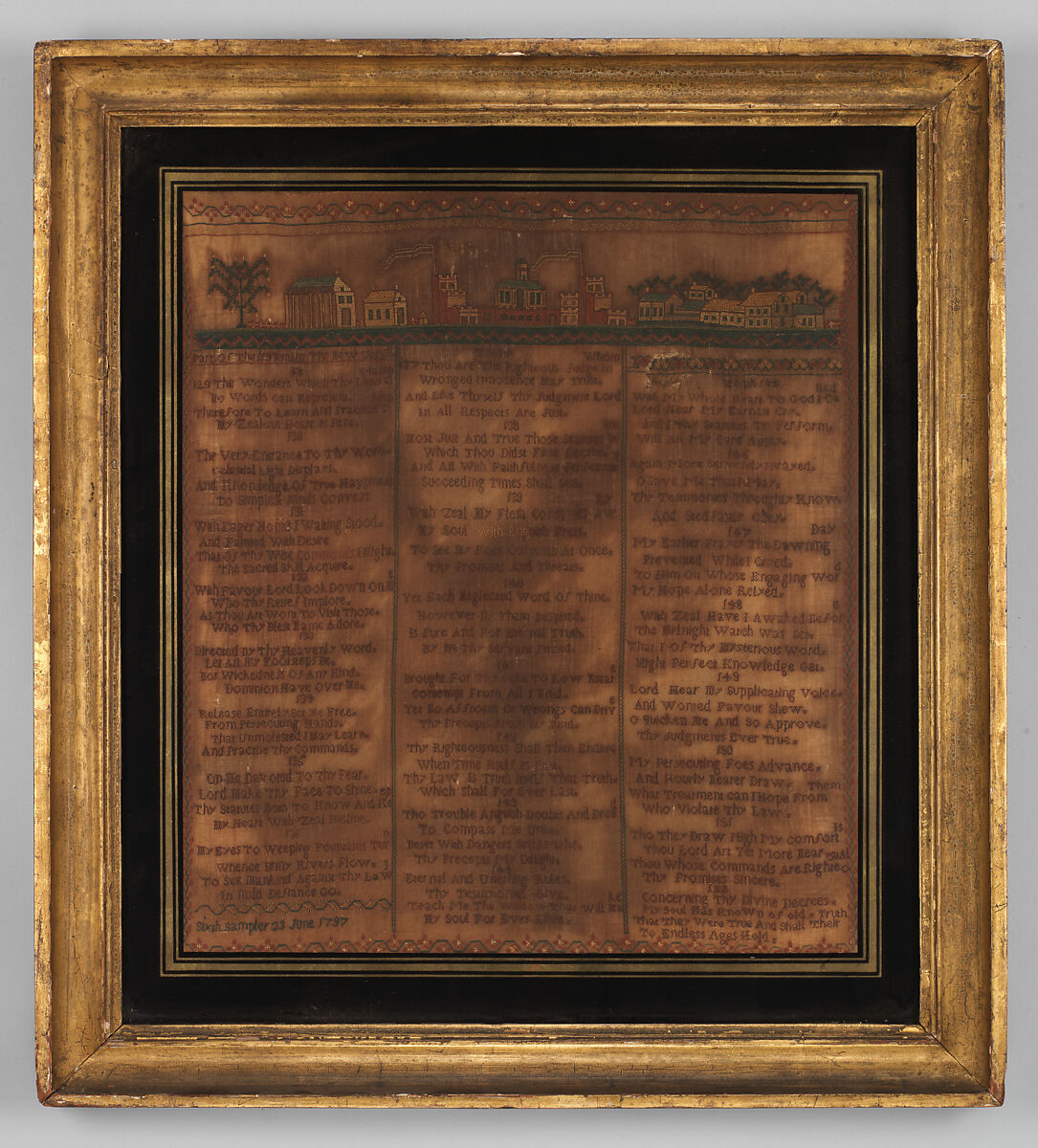 Sampler | British | The Metropolitan Museum of Art