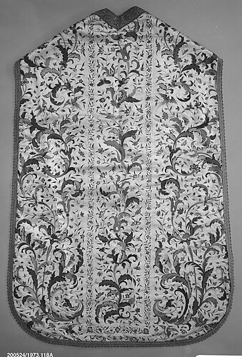 Chasuble | China, for European, possibly Spanish, market | The ...