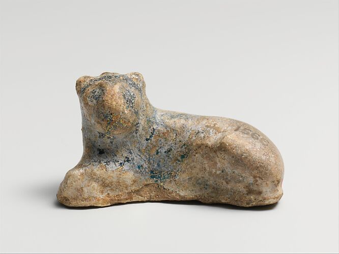Faience statuette of Aphrodite | Egyptian, Ptolemaic | Hellenistic ...