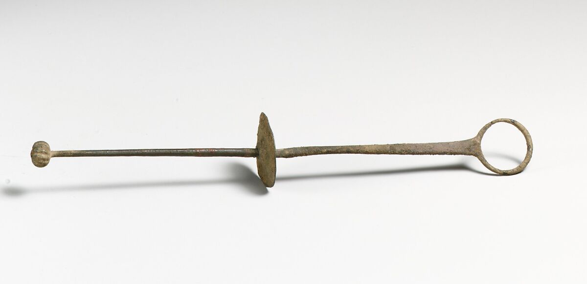 Bronze dipping or stirring rod | Roman, Cypriot | Early to Mid Imperial ...