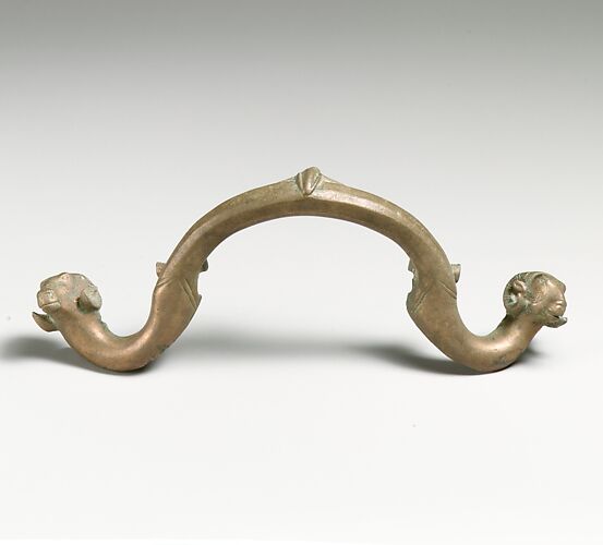 Bronze handle | Greek | Archaic | The Metropolitan Museum of Art