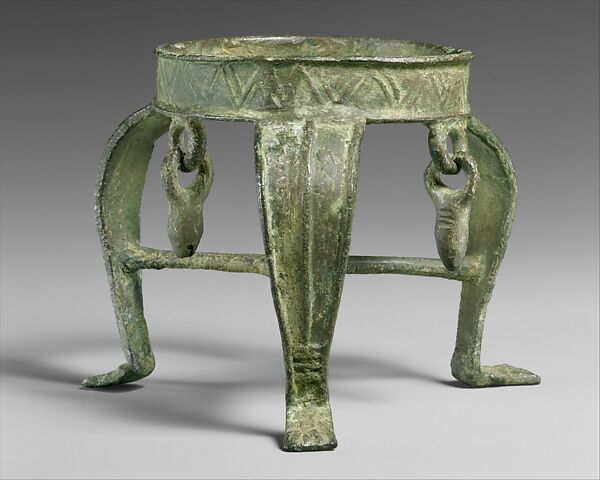 Bronze rod tripod | Cypriot | Late Bronze Age | The Metropolitan Museum ...