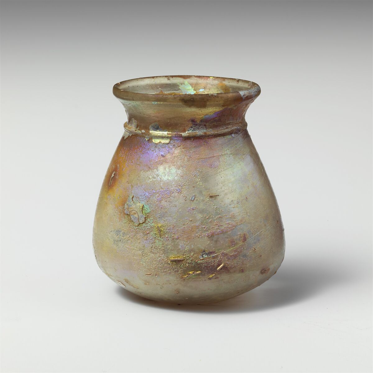 Glass jar | Roman | Late Imperial | The Metropolitan Museum of Art