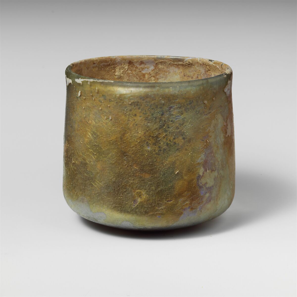 Glass beaker - Roman - Mid Imperial - The Metropolitan Museum of Art