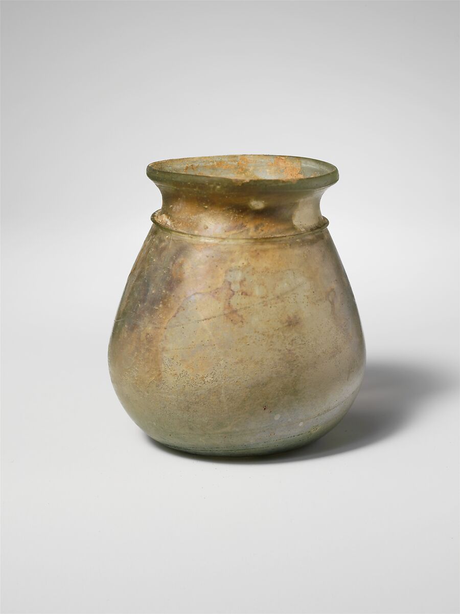 Glass jar | Roman | Late Imperial | The Metropolitan Museum of Art