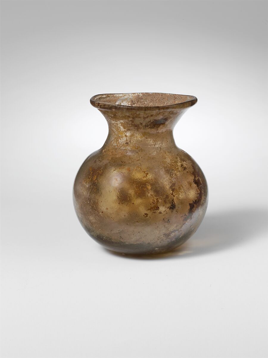 Glass jar | Roman | Late Imperial | The Metropolitan Museum of Art
