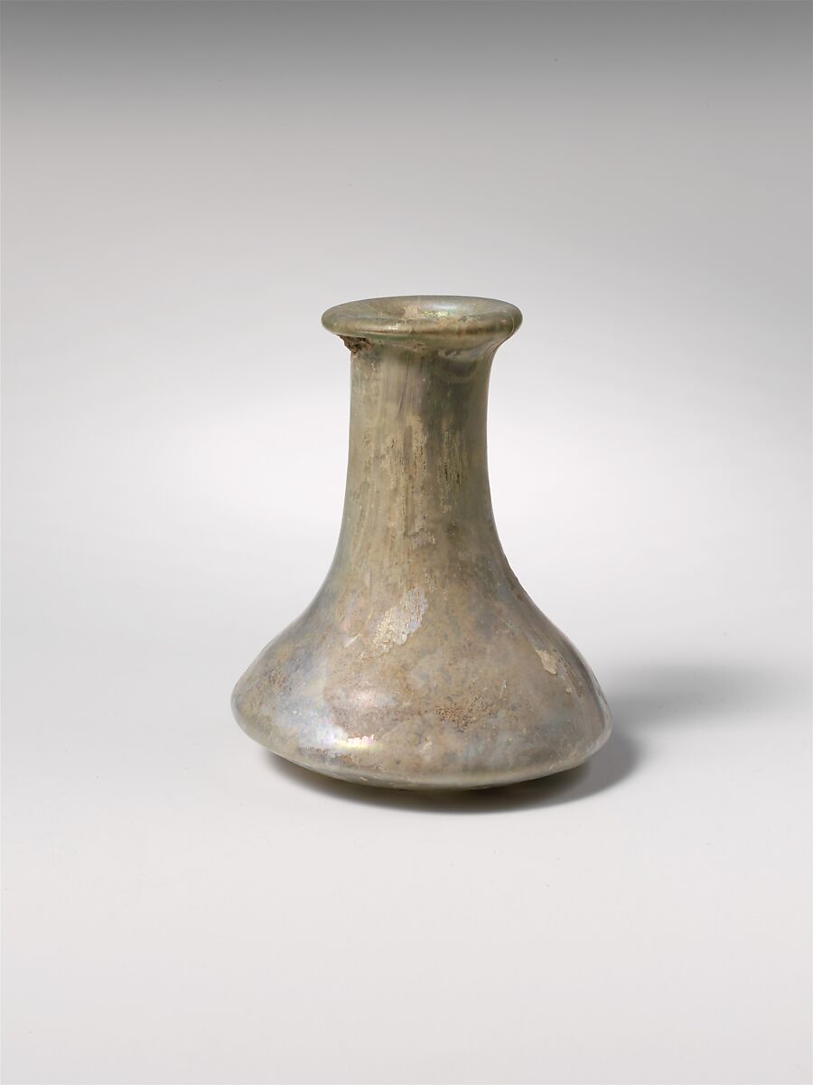 Glass bottle | Roman | Mid Imperial | The Metropolitan Museum of Art