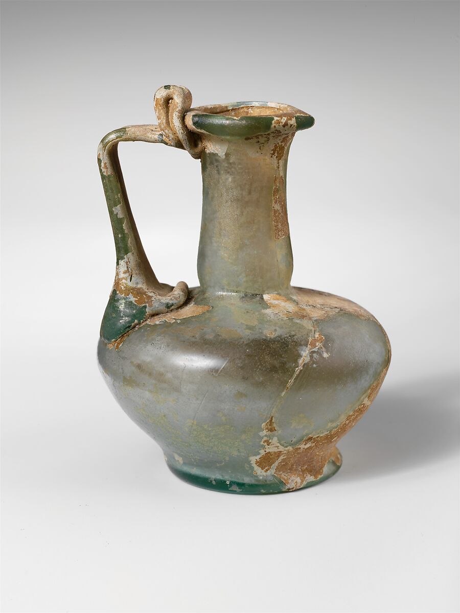 Glass jug - Roman - Early to Mid Imperial - The Metropolitan Museum of Art