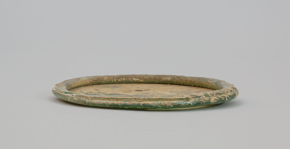 Glass lid | Roman | Early Imperial | The Metropolitan Museum of Art