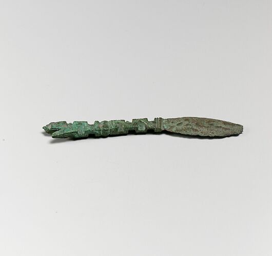 Bronze knife with ram's-head handle | Roman | The Metropolitan Museum ...