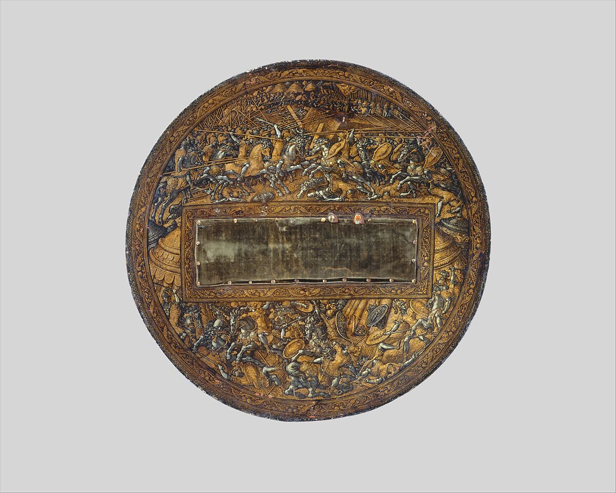 Attributed to Girolamo da Treviso | Shield | Italian, probably Bologna ...
