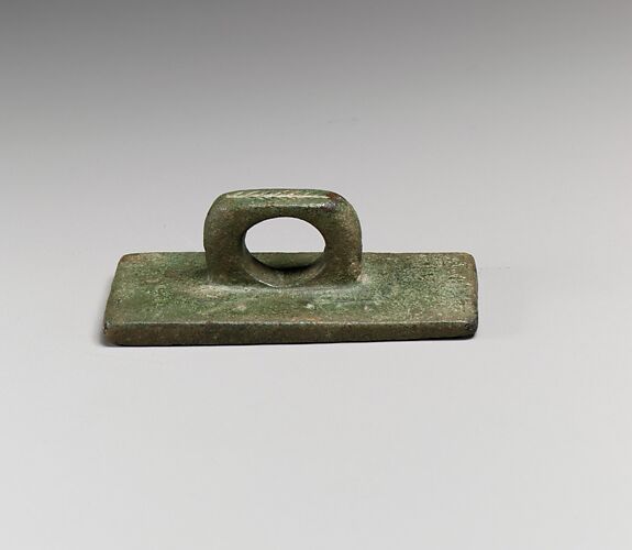 Bronze stamp | Roman | Early Imperial | The Metropolitan Museum of Art