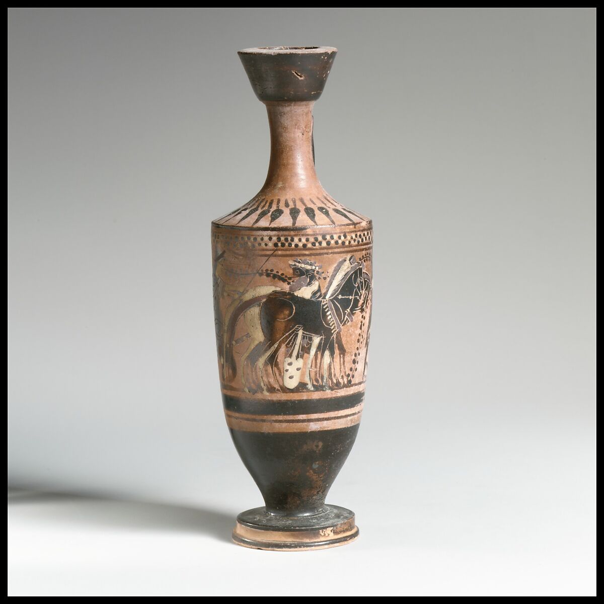 Lekythos | Greek, Attic | Late Archaic | The Metropolitan Museum of Art