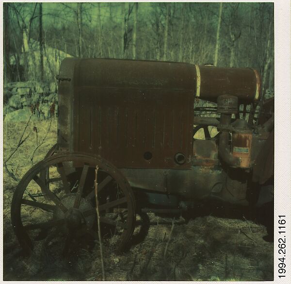 Walker Evans | [Auto Junkyard, Old Lyme, Connecticut: Tractor] | The ...
